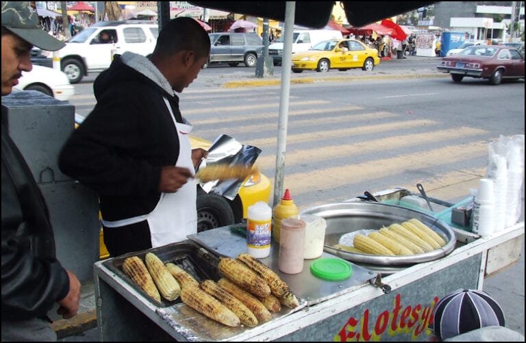 Elotes: Mexican Corn on the Cob