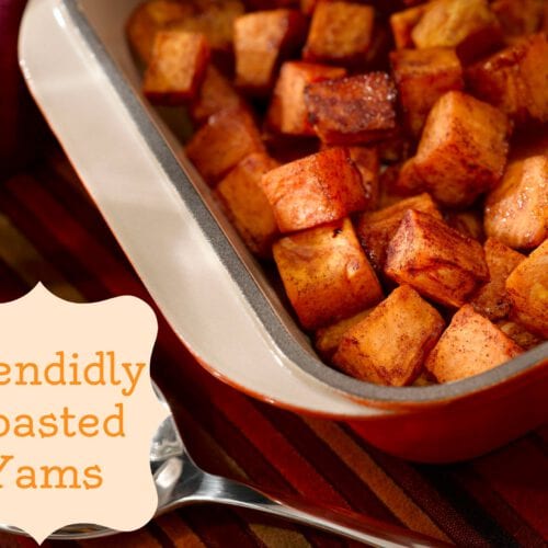 Splendidly Roasted Yams - The Produce Moms