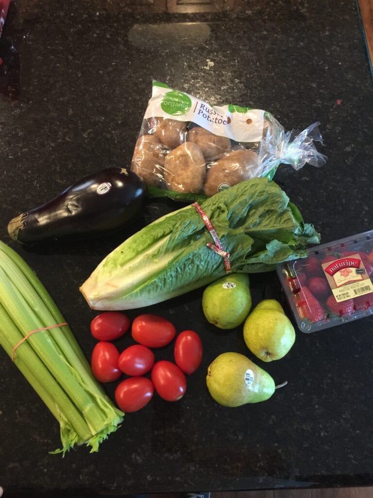 $10 Produce Challenge in Produce Department at Kroger
