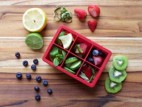 Flavored Ice Cubes | How to Make Herb and Fruit Infused Ice Cubes