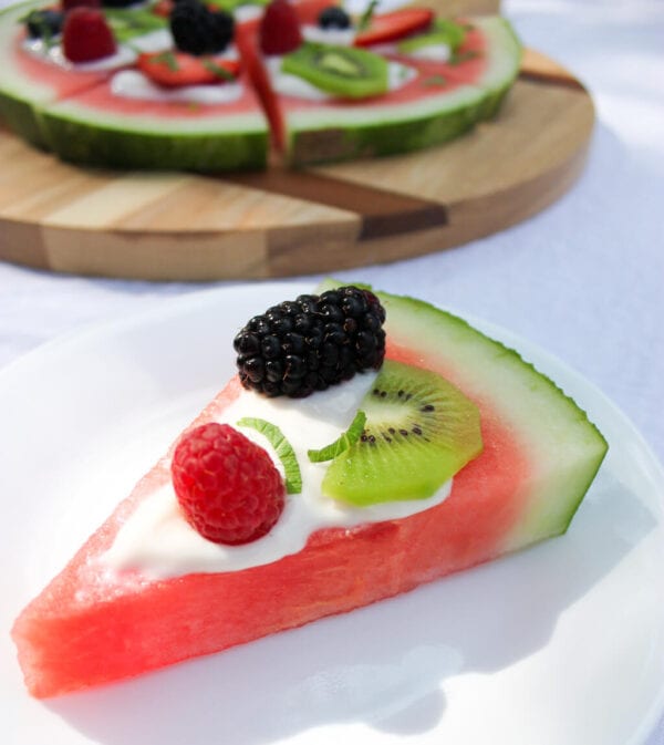 Watermelon Pizza | Easy Fruit Pizza Recipe - The Produce Moms