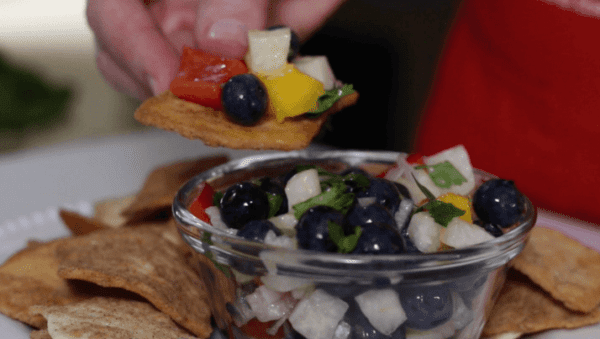 Easy Blueberry Salsa | Fresh Fruit Salsa Recipe - The Produce Moms