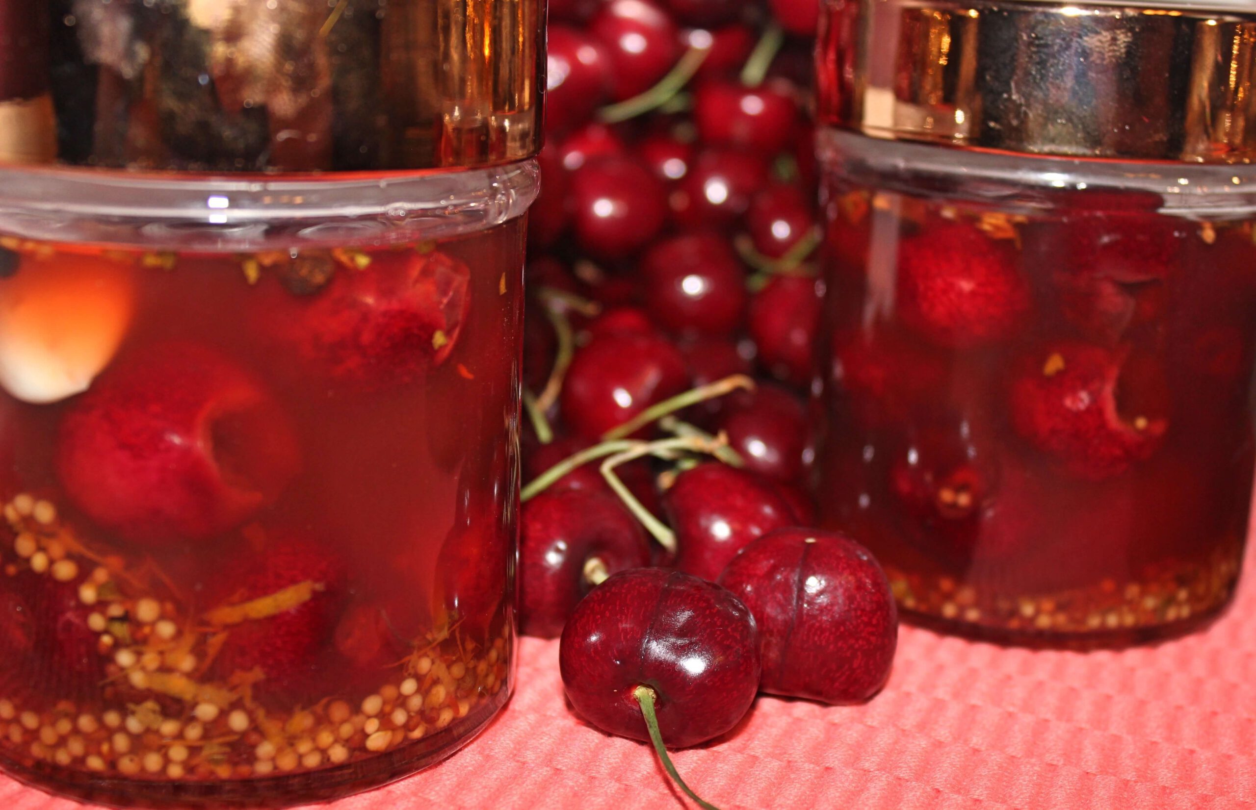 Pickled Cherries - The Produce Moms