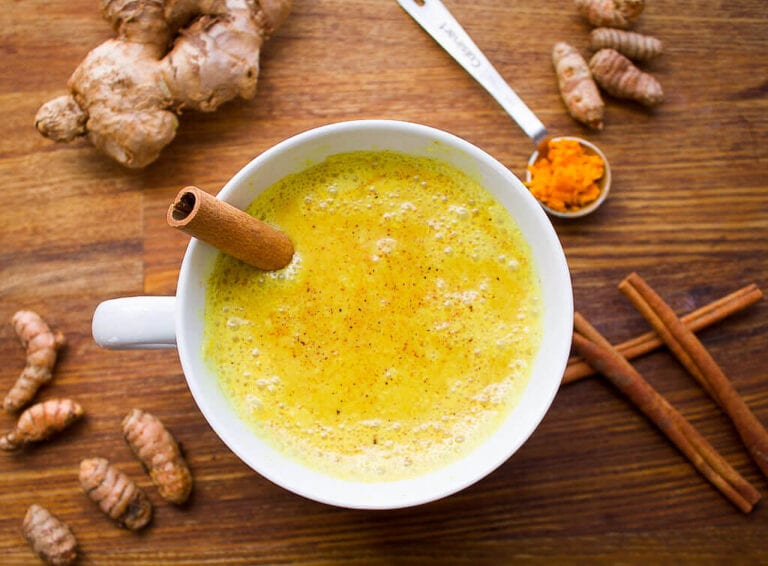 Sleepytime Golden Milk | Turmeric Moon Milk Recipe - The Produce Moms