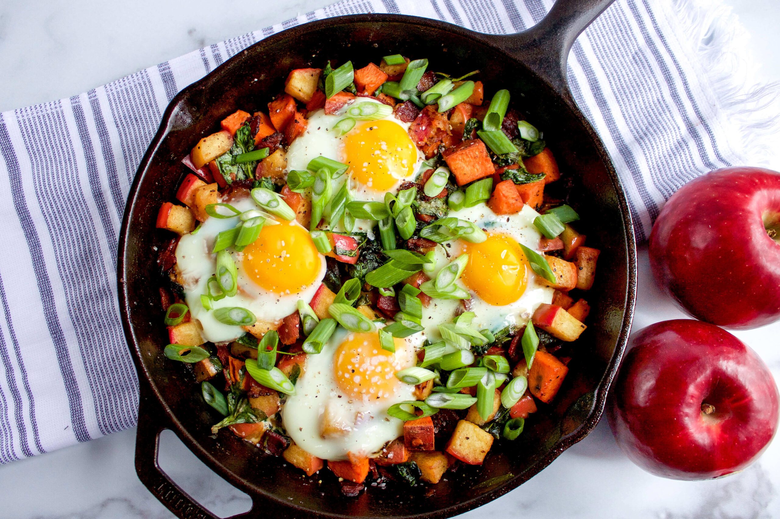 Cosmic Crisp® Apple Breakfast Hash - The Produce Moms