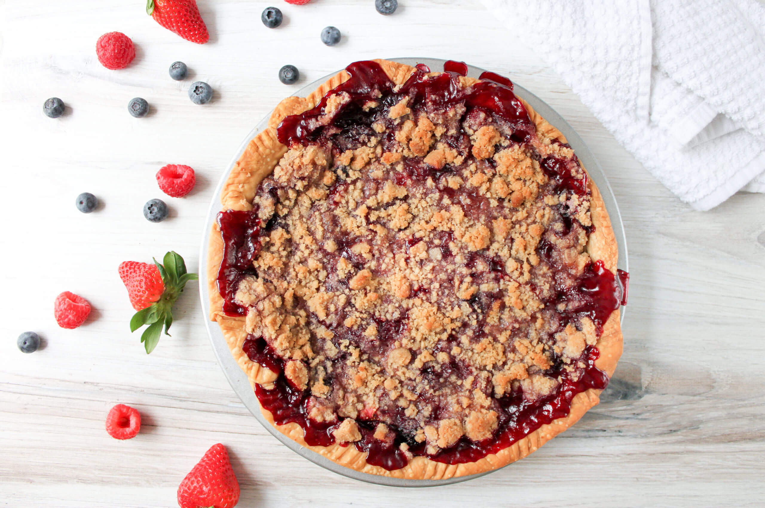 Mega Berry Pie - The Produce Moms