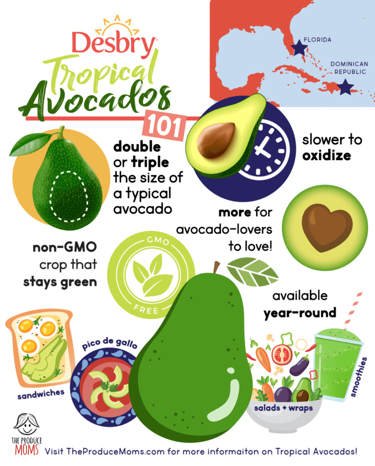 Tropical Avocados 101: How to Select, Store, Serve - The Produce Moms