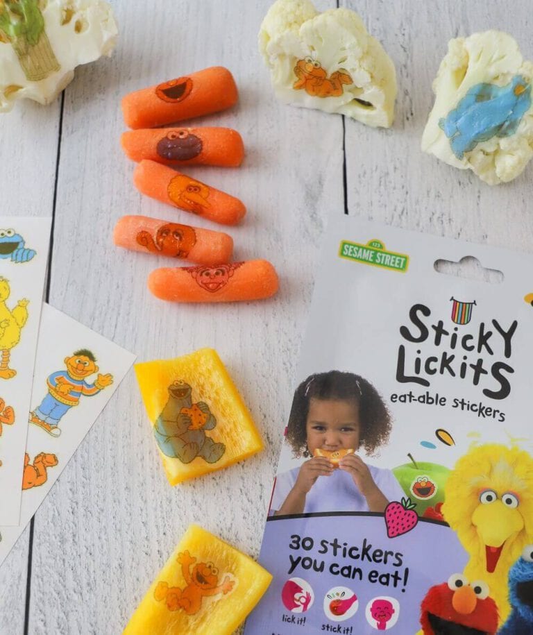 Introducing Sesame Street StickyLickits - The Produce Moms