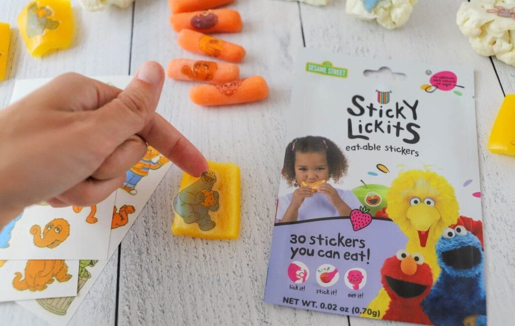 Introducing Sesame Street StickyLickits - The Produce Moms
