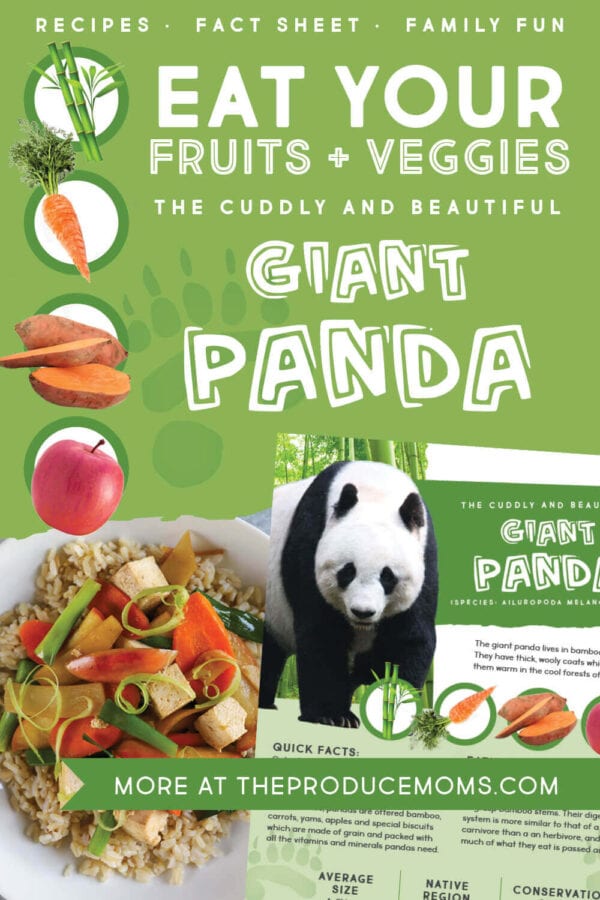 Eat Like a Giant Panda: Apple and Bamboo Stir Fry - The Produce Moms