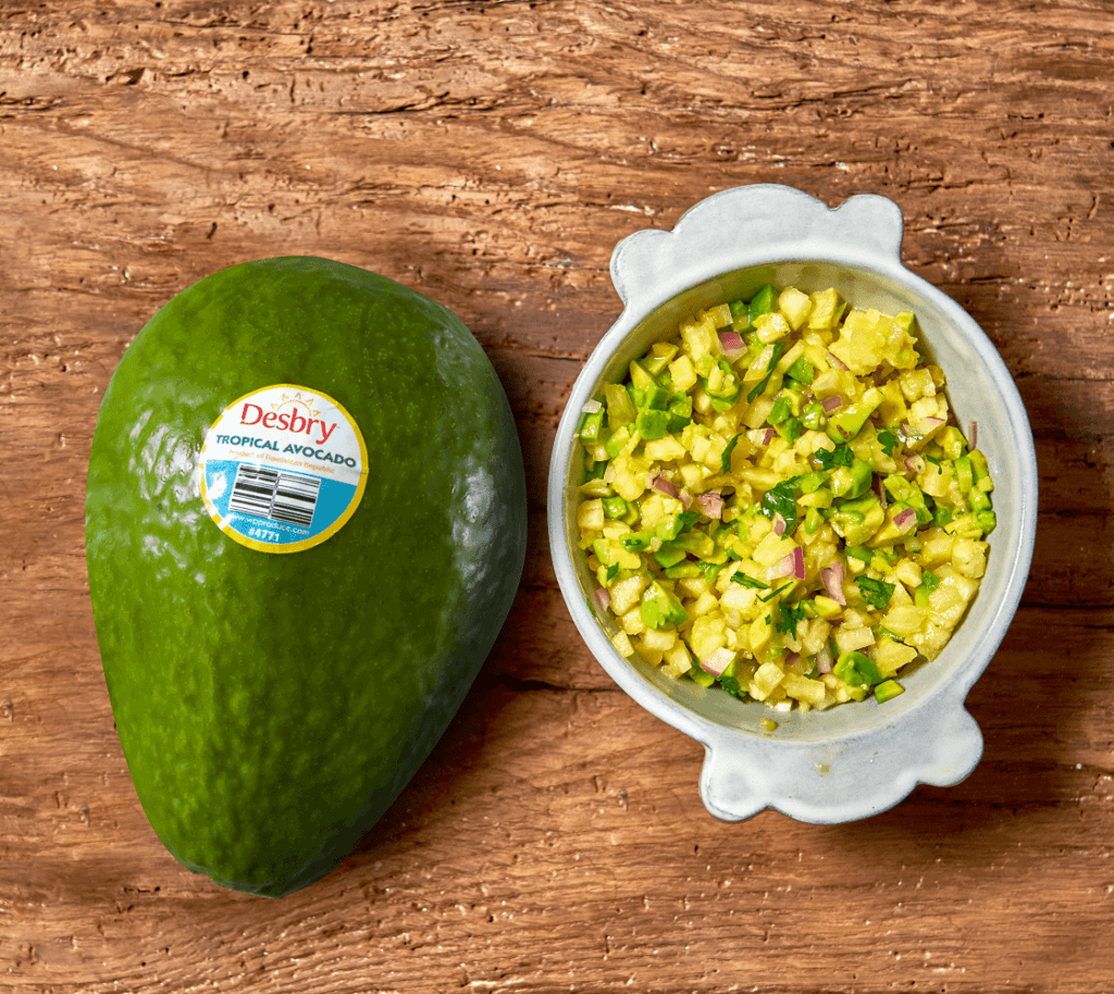 Tropical Avocado Pineapple Salsa - The Produce Moms
