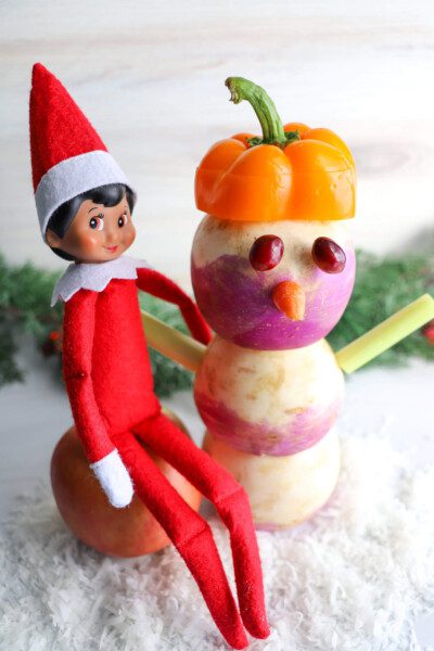 Easy Elf on the Shelf Ideas Using Fruits and Veggies - The Produce Moms