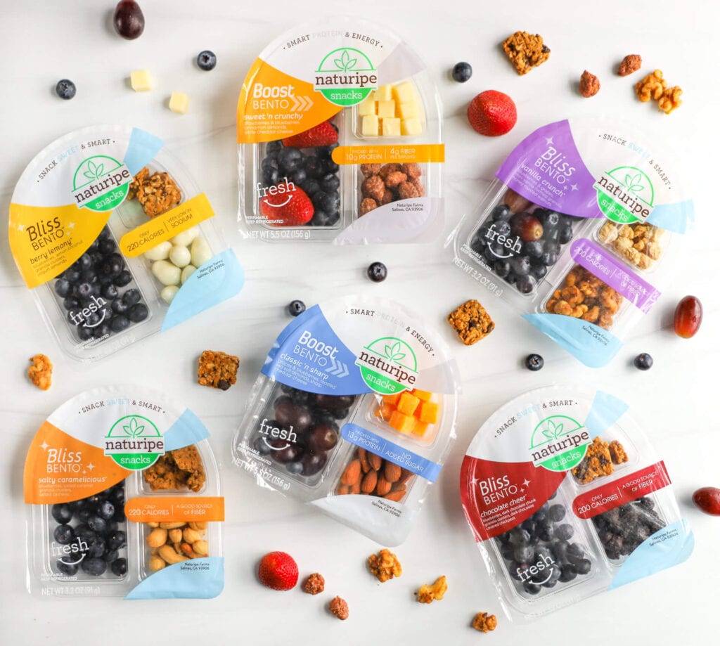 Naturipe Snacks™ Bentos: Nutrition On the Go - The Produce Moms