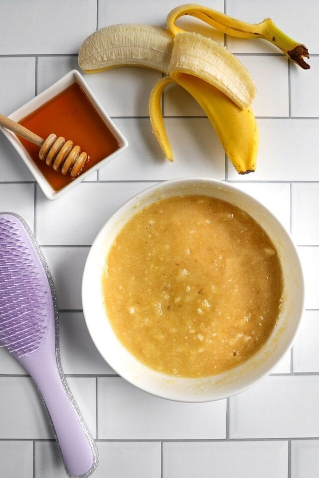 Luxurious Homemade Banana Hair Mask - The Produce Moms