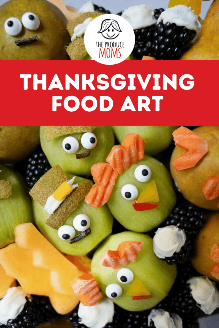 Thanksgiving Food Art: Table Centerpiece Craft - The Produce Moms