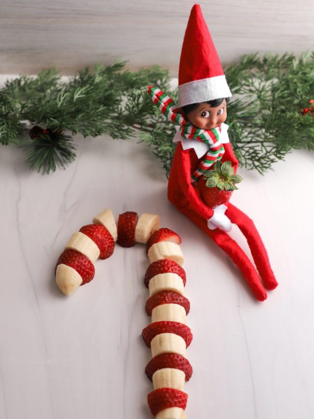 Last Minute Elf on the Shelf Ideas Using Fruits and Veggies - The ...