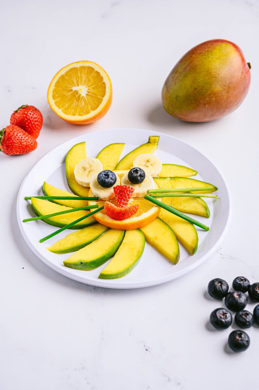 Mango Food Art - The Produce Moms