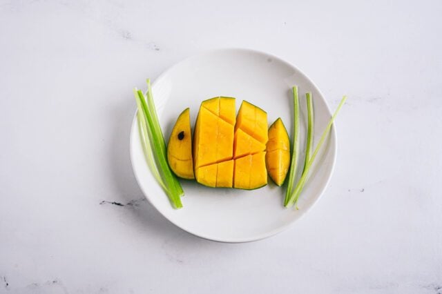 Mango Food Art - The Produce Moms