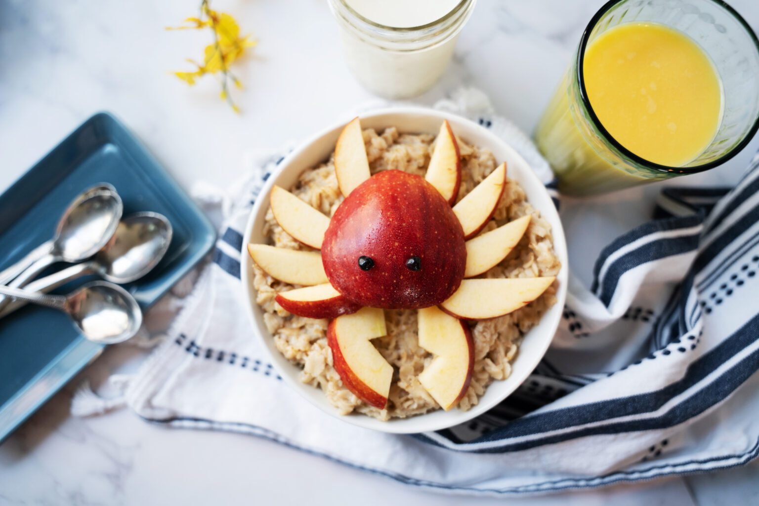 How to Get Kids to Eat Healthy with Oatmeal Animals - The Produce Moms