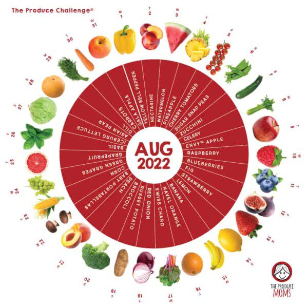 What's in Season August: Fruits & Vegetables - The Produce Moms