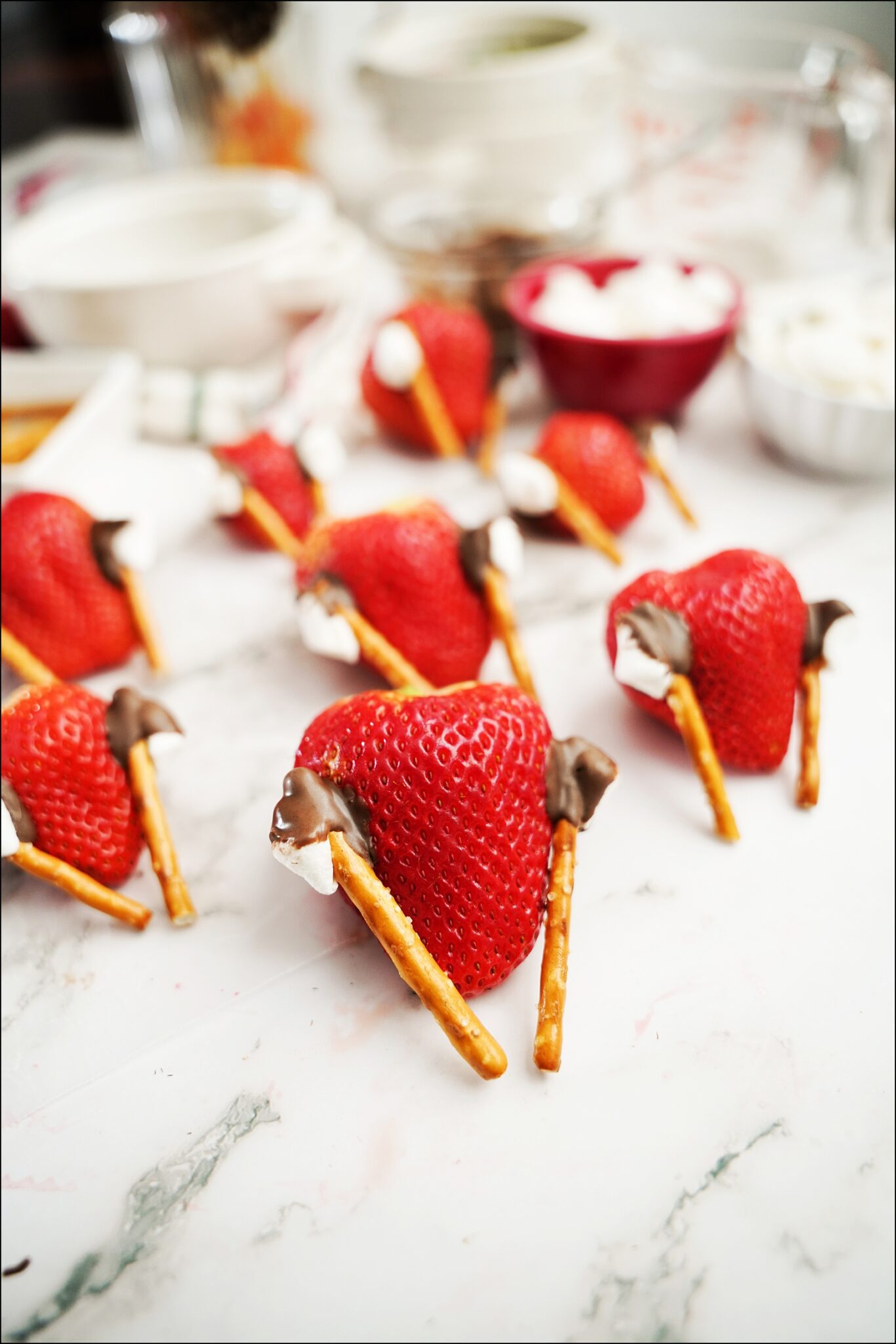 Chocolate Covered Strawberry Turkeys - The Produce Moms