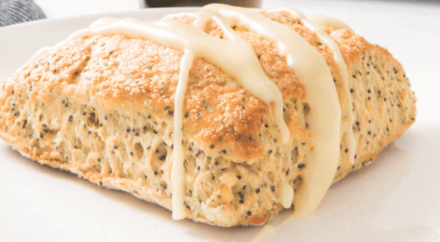 Poppy Seed Meyer Lemon Scone Recipe - The Produce Moms