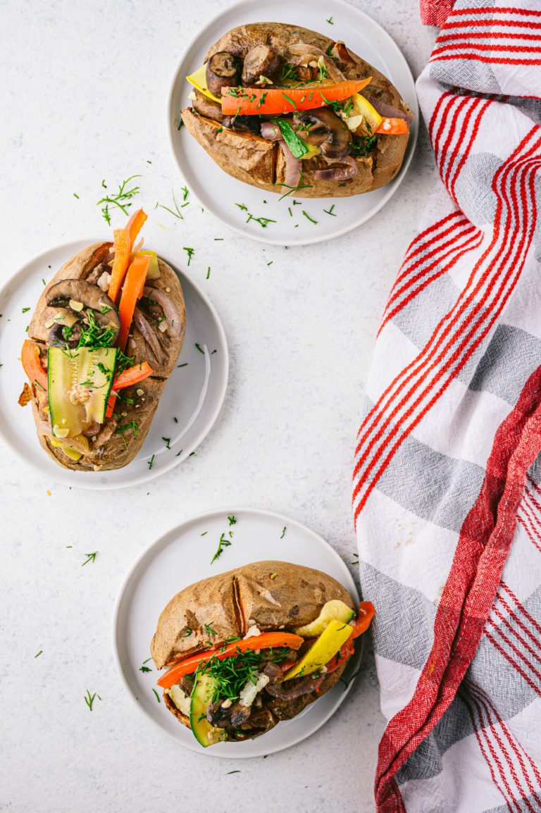 How to Make This Jacket Potatoes Recipe Veggie Style — Crispy, Fluffy ...