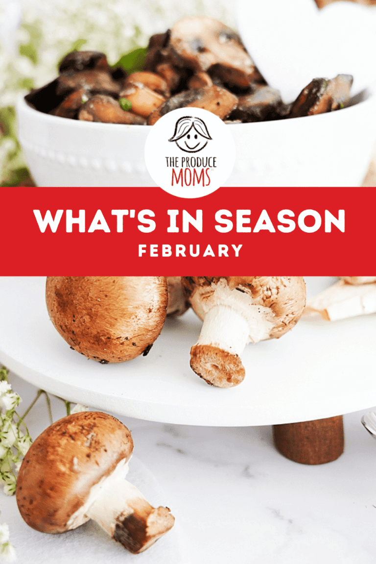 What's in Season February: Fruits & Vegetables - The Produce Moms