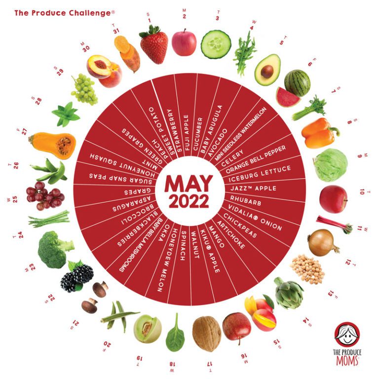 What's in Season May: Fruits & Vegetables - The Produce Moms