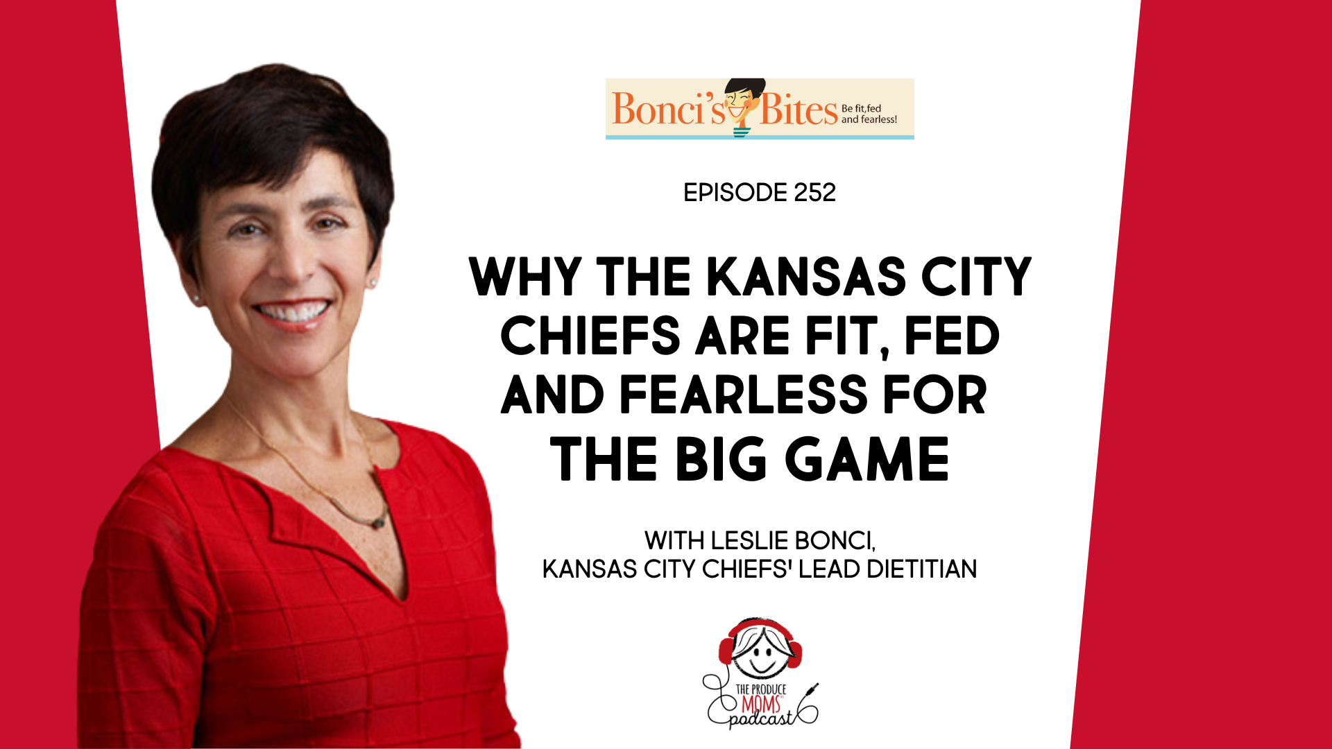 Episode 252: Leslie Bonci - The Produce Moms