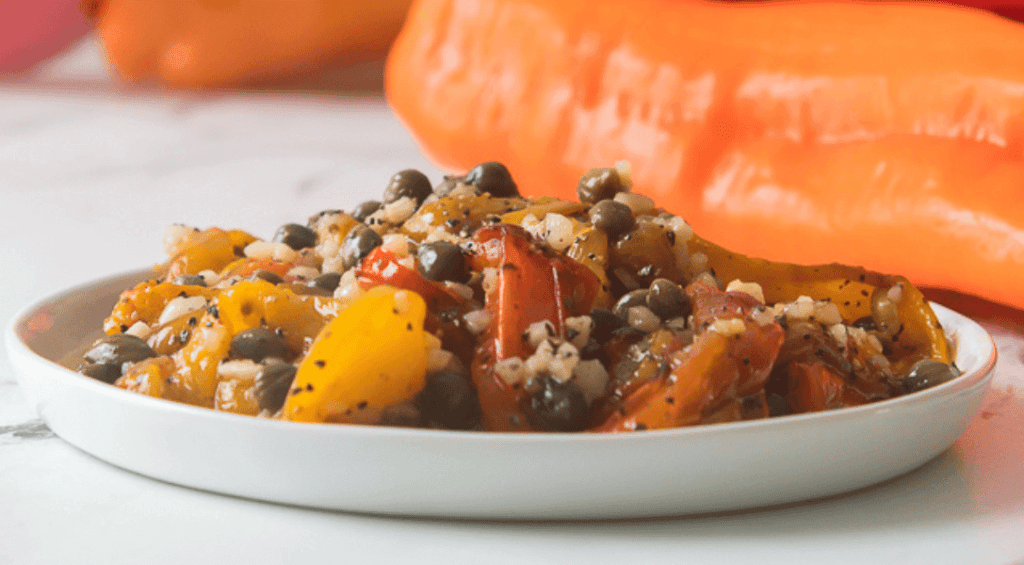 Grilled Sweet Peppers - The Produce Moms