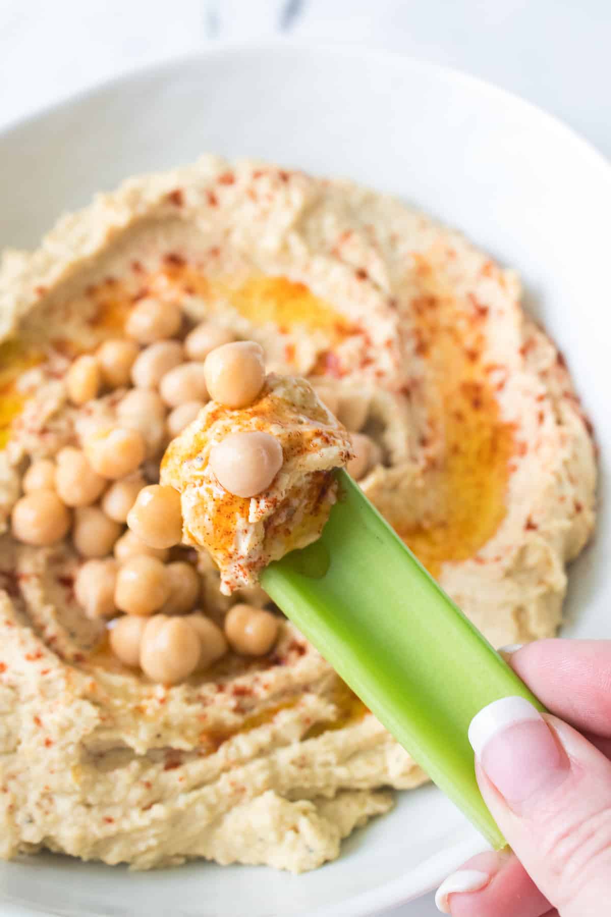 Easy Hummus Recipe - The Produce Moms