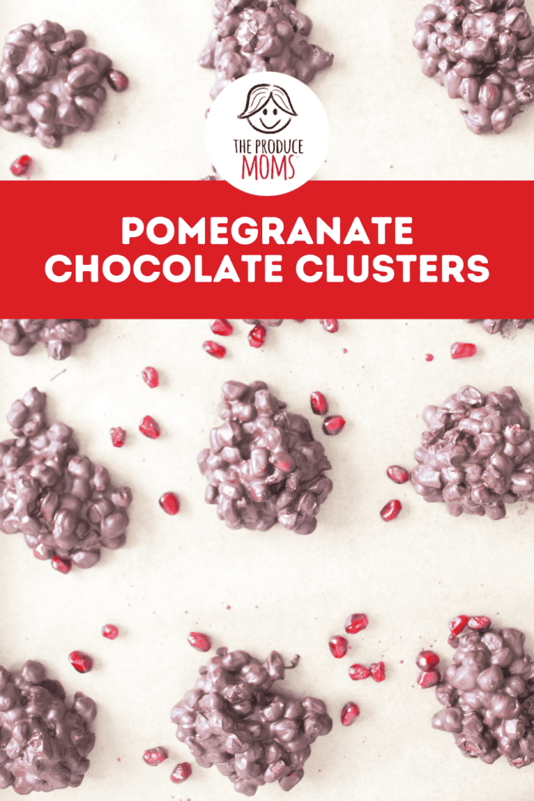 Pomegranate Chocolate Clusters - The Produce Moms