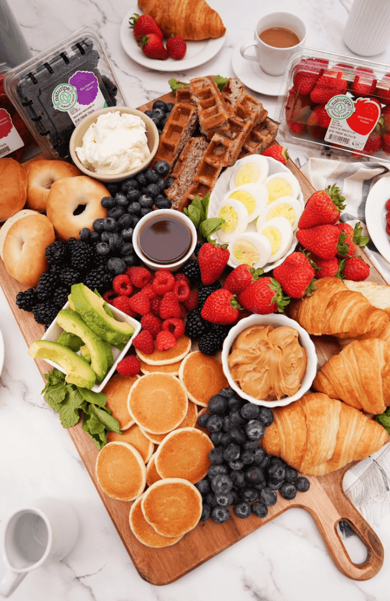 Breakfast Charcuterie Board - The Produce Moms