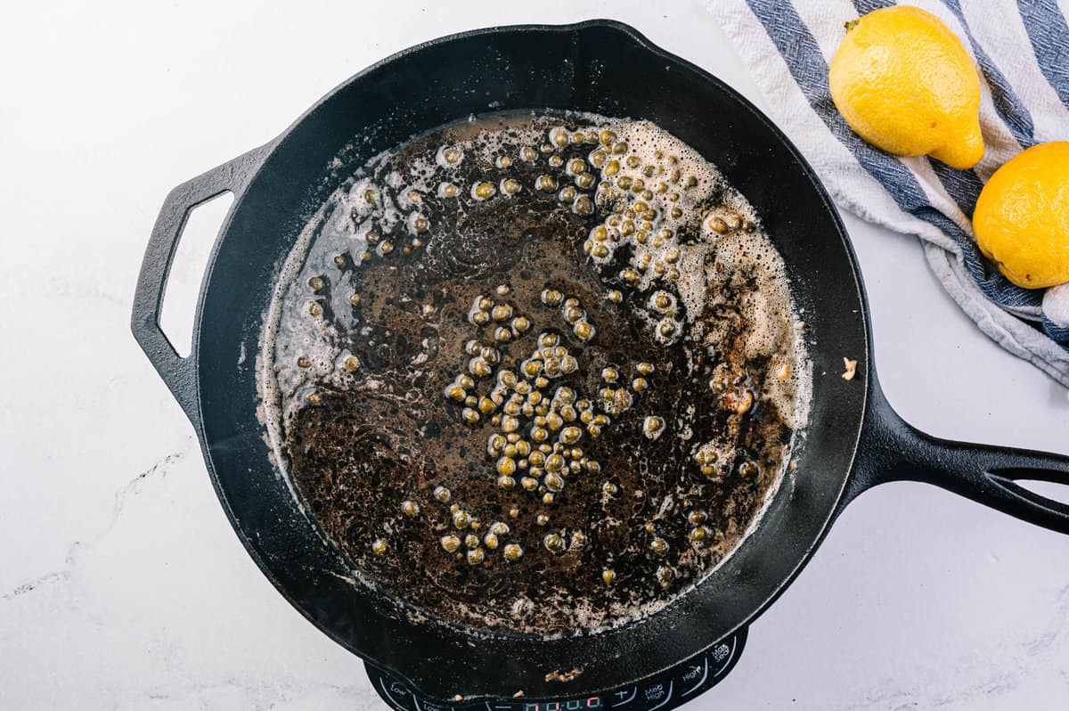 White Fish Piccata With Lemon Caper Sauce – An Easy Weekday Meal in 20 ...