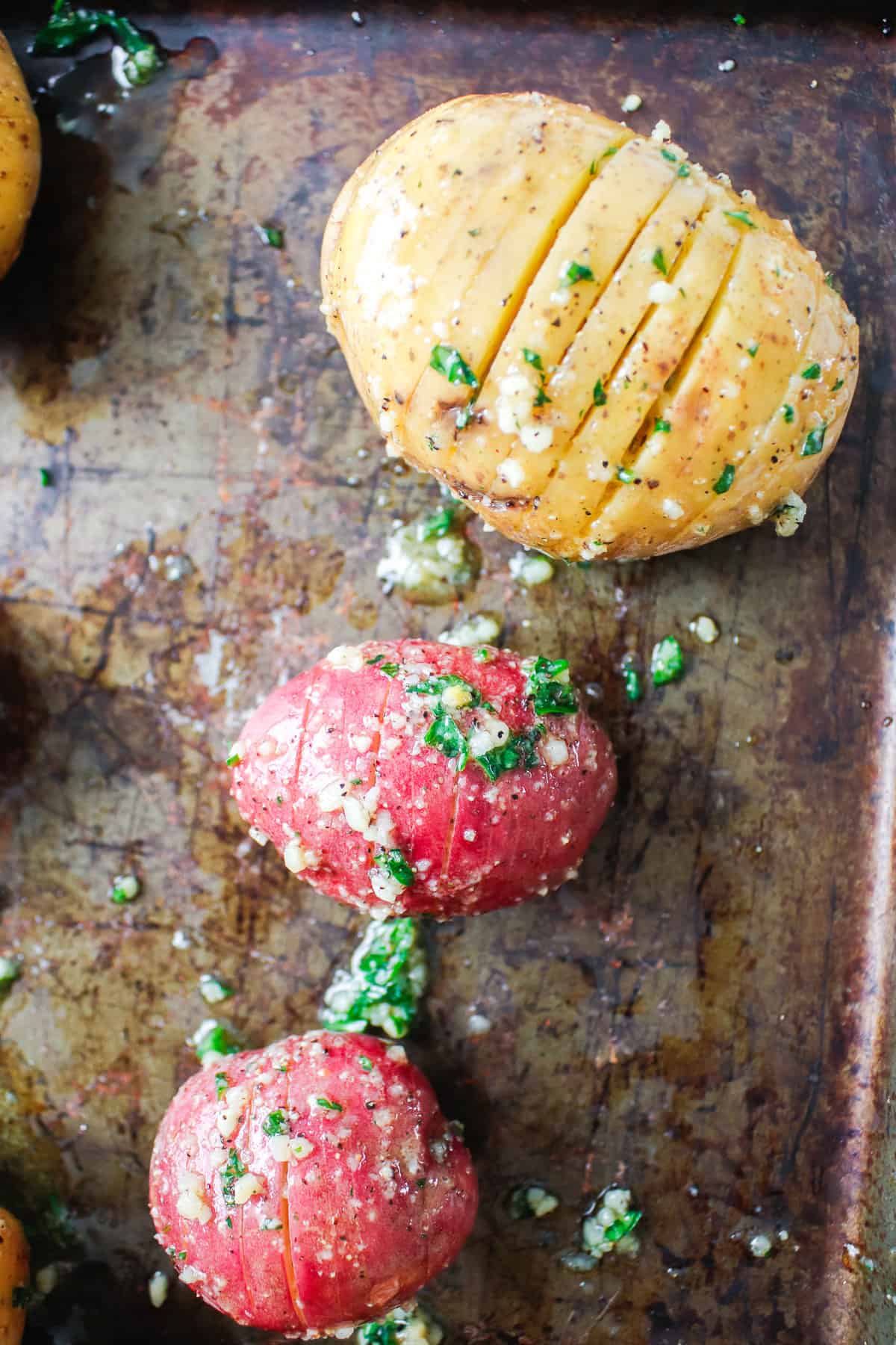 Hasselback Potatoes - The Produce Moms