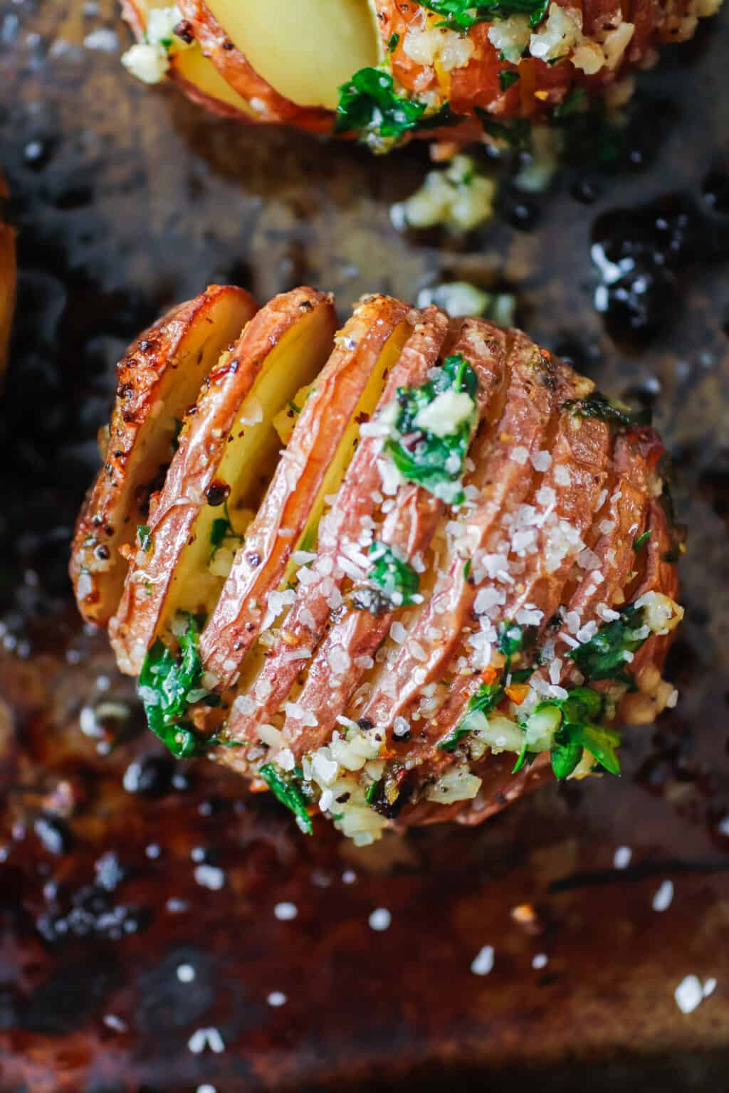Hasselback Potatoes - The Produce Moms