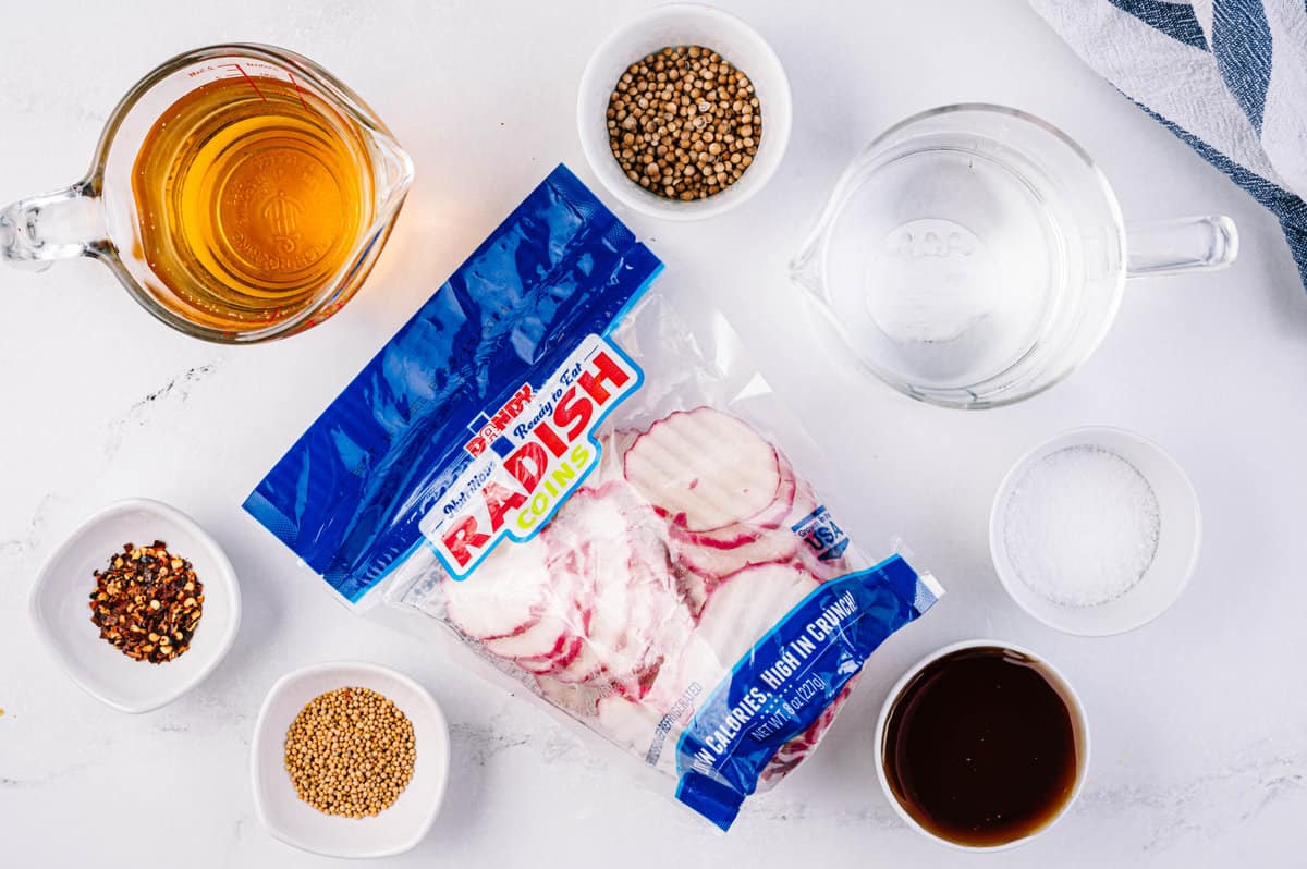 Quick & Easy Pickled Radishes - The Produce Moms