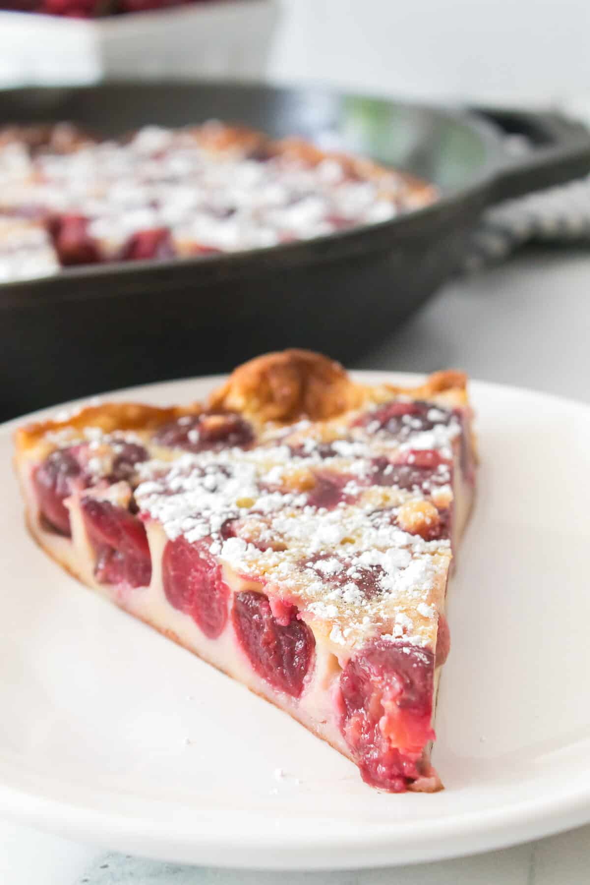 Cherry Clafoutis - The Produce Moms