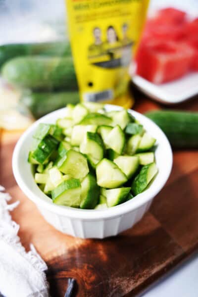 Watermelon Salad Cups - Refreshing, Minty, and Ready in Just 10 Minutes ...