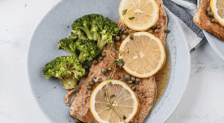 White Fish Piccata With Lemon Caper Sauce – An Easy Weekday Meal in 20 ...
