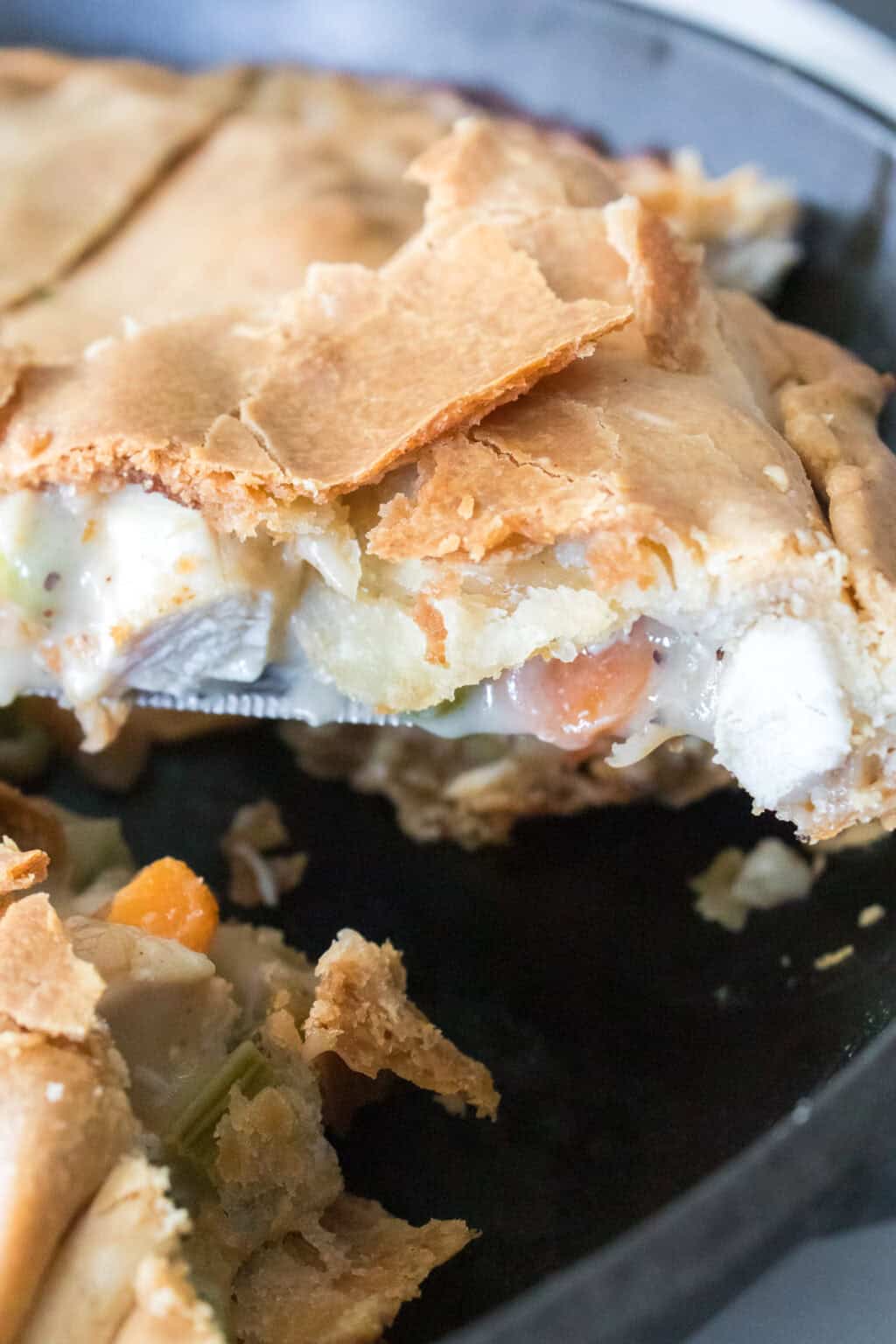 Delicious Chicken Pot Pie With Flaky Pie Crust - The Produce Moms