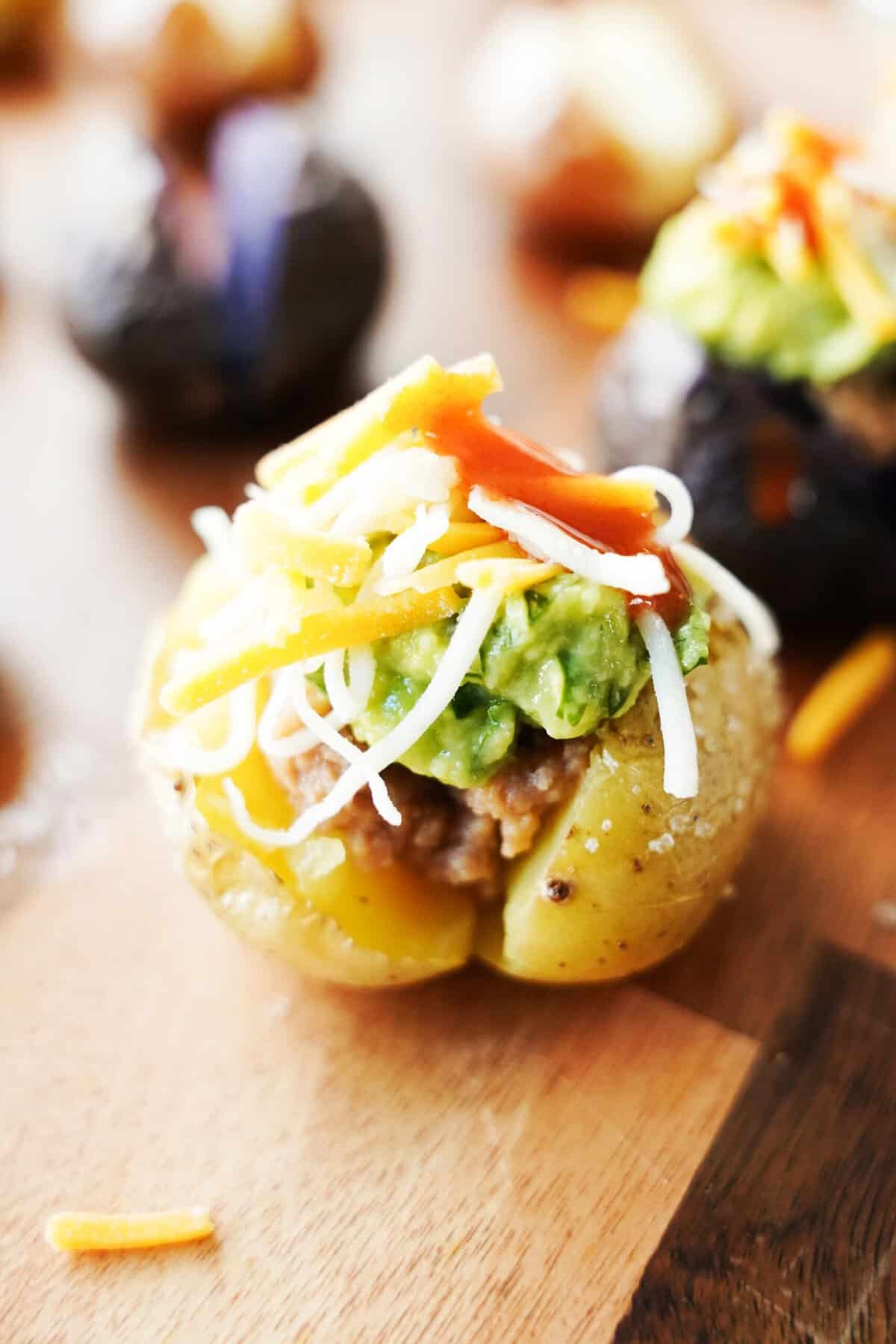 Viral TikTok Baked Potato Flight — The Easiest Appetizer You’ll Ever ...