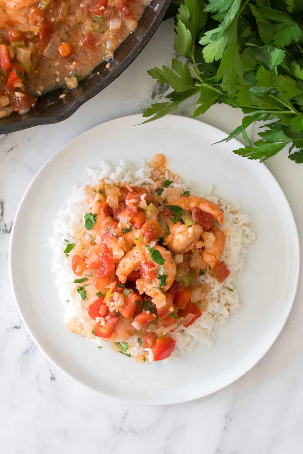 Quick & Easy Shrimp Creole Recipe - The Produce Moms