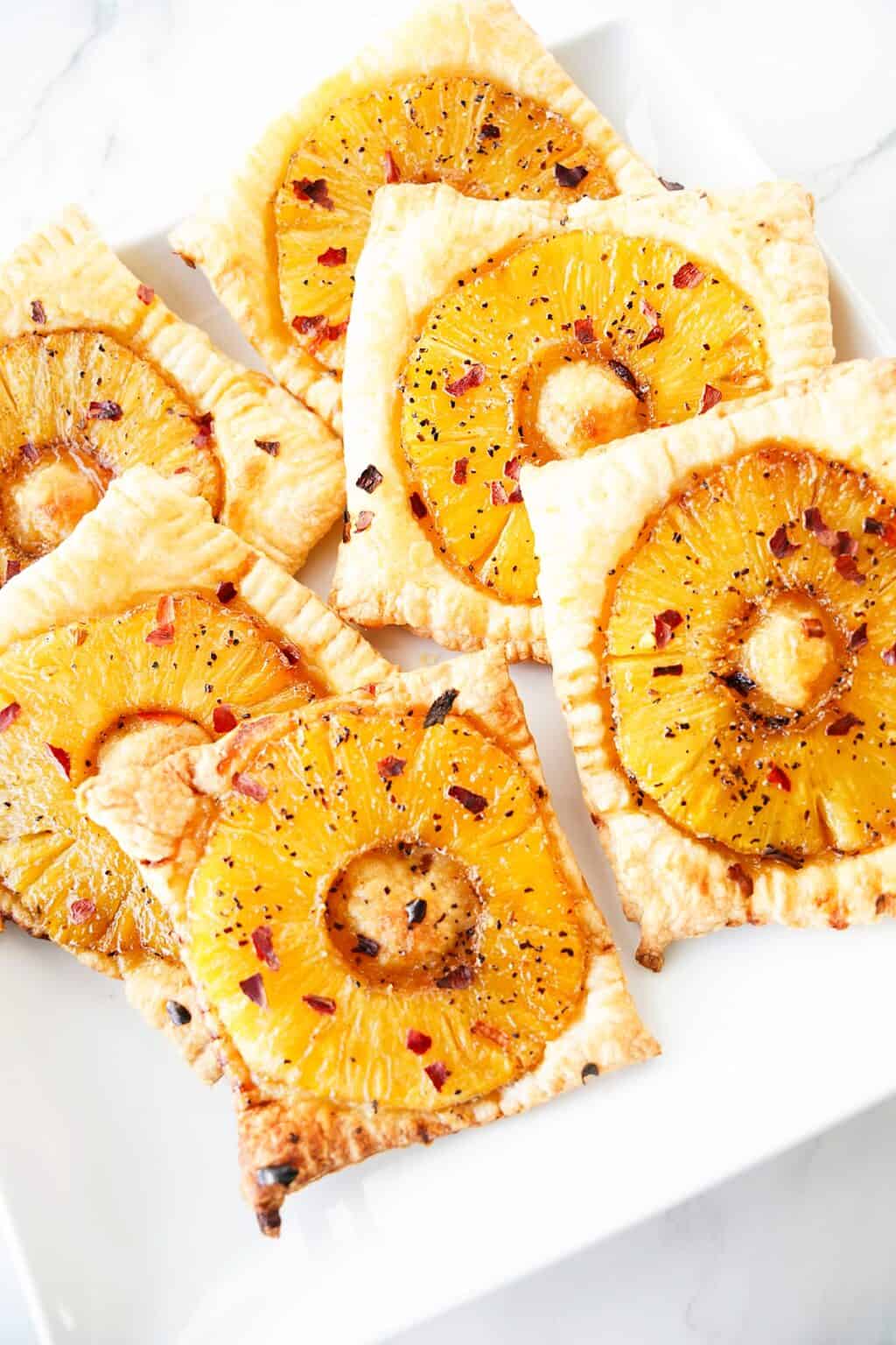 Spicy Pineapple Tarts - The Produce Moms