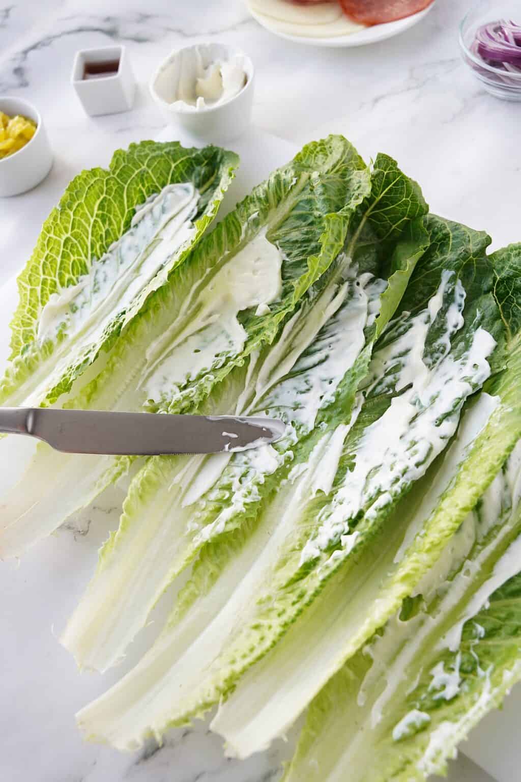 Italian Sub Unwich (Lettuce Wrap) - The Produce Moms
