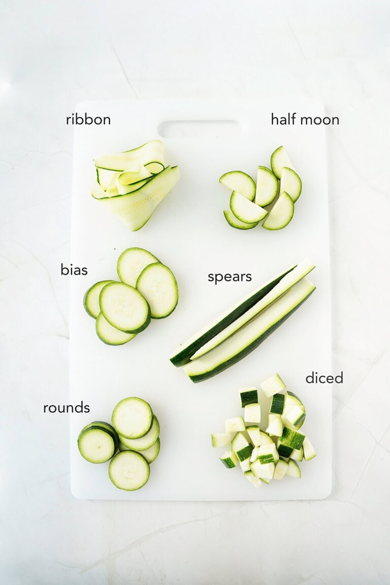 How To Cut Zucchini - The Produce Moms