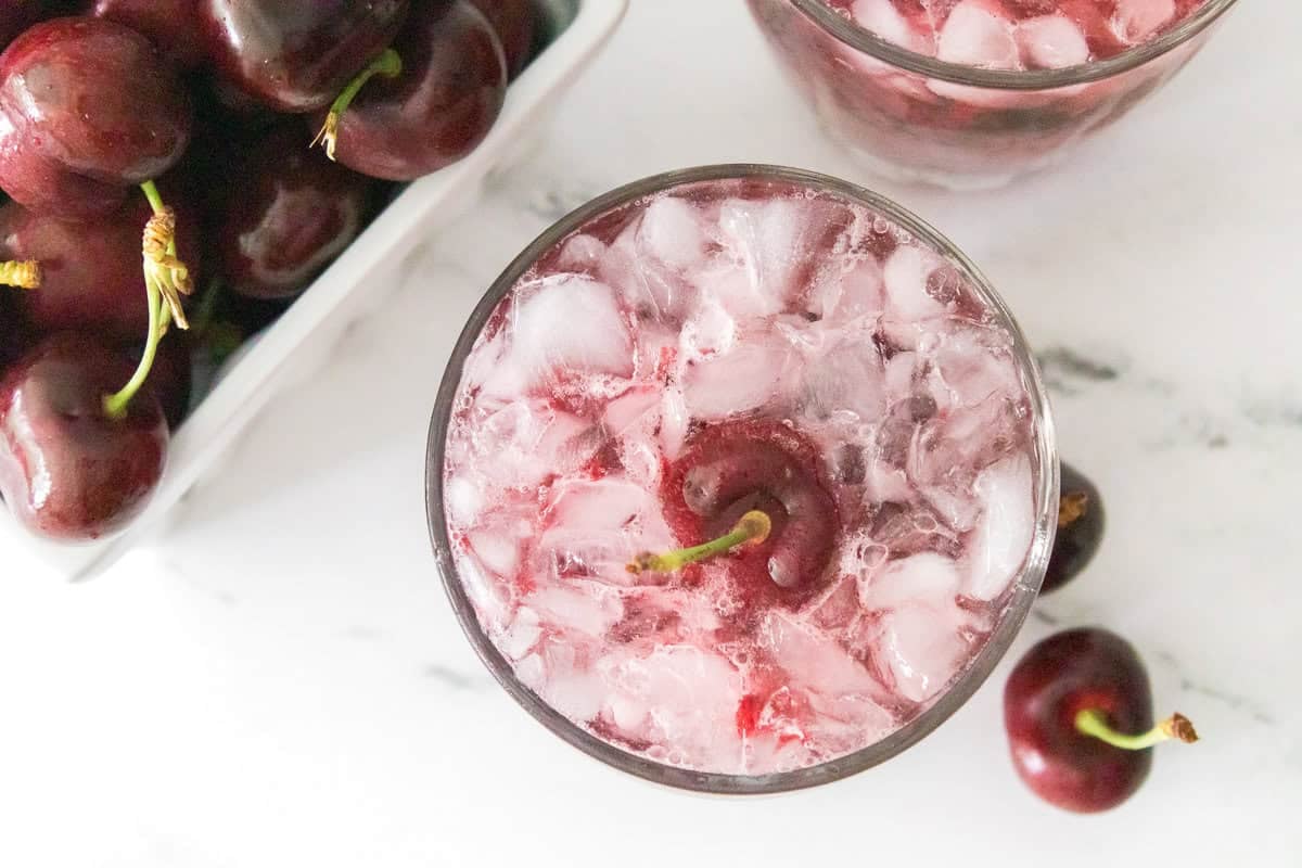 Cherry Bomb Recipe (Cocktail or Mocktail) - The Produce Moms