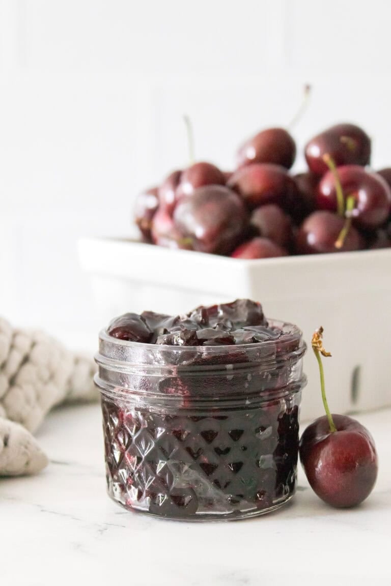 Homemade Cherry Preserves - The Produce Moms