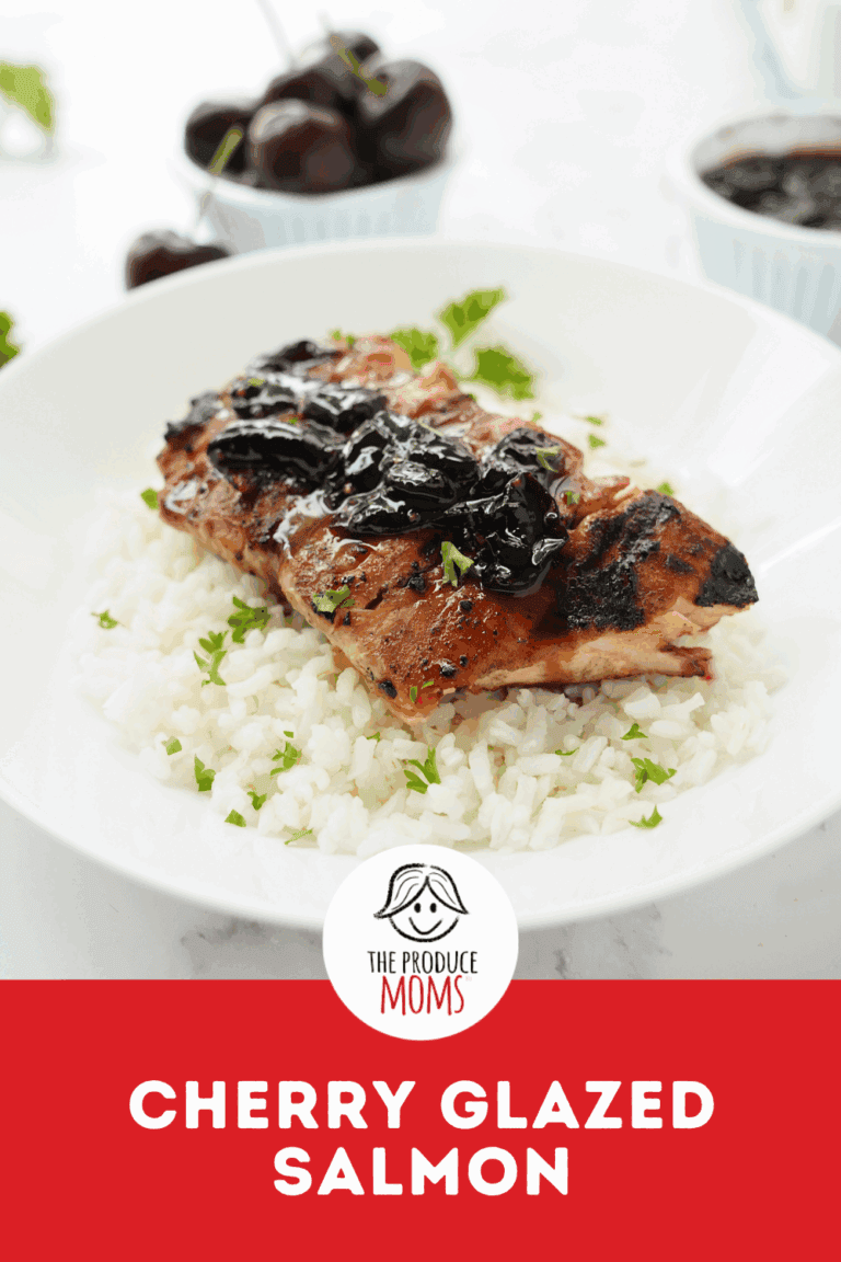 Cherry Glazed Salmon - The Produce Moms